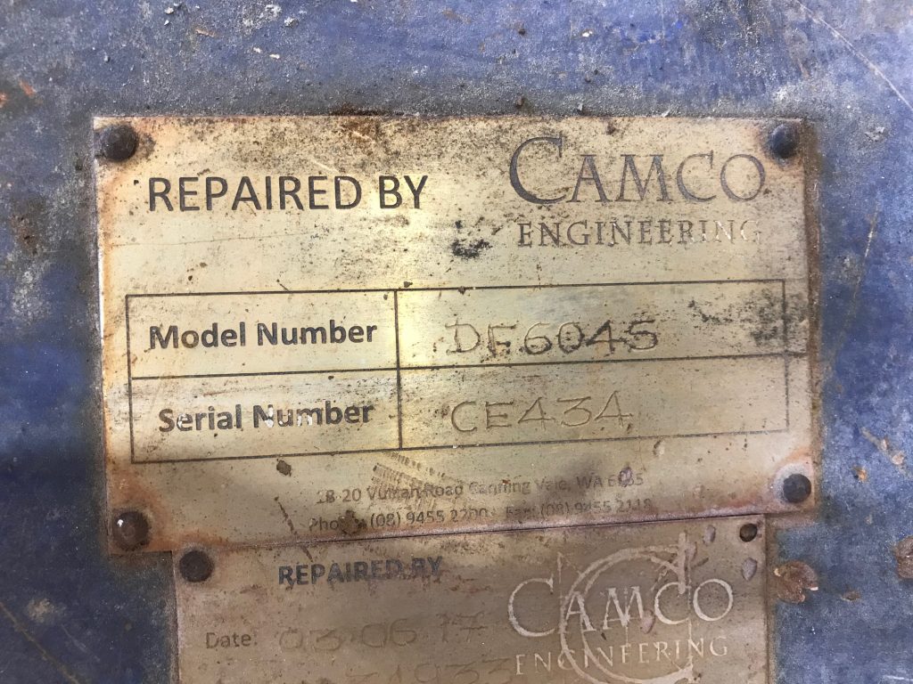 Schenck DF604S screen exciter – Used Machinery Sales