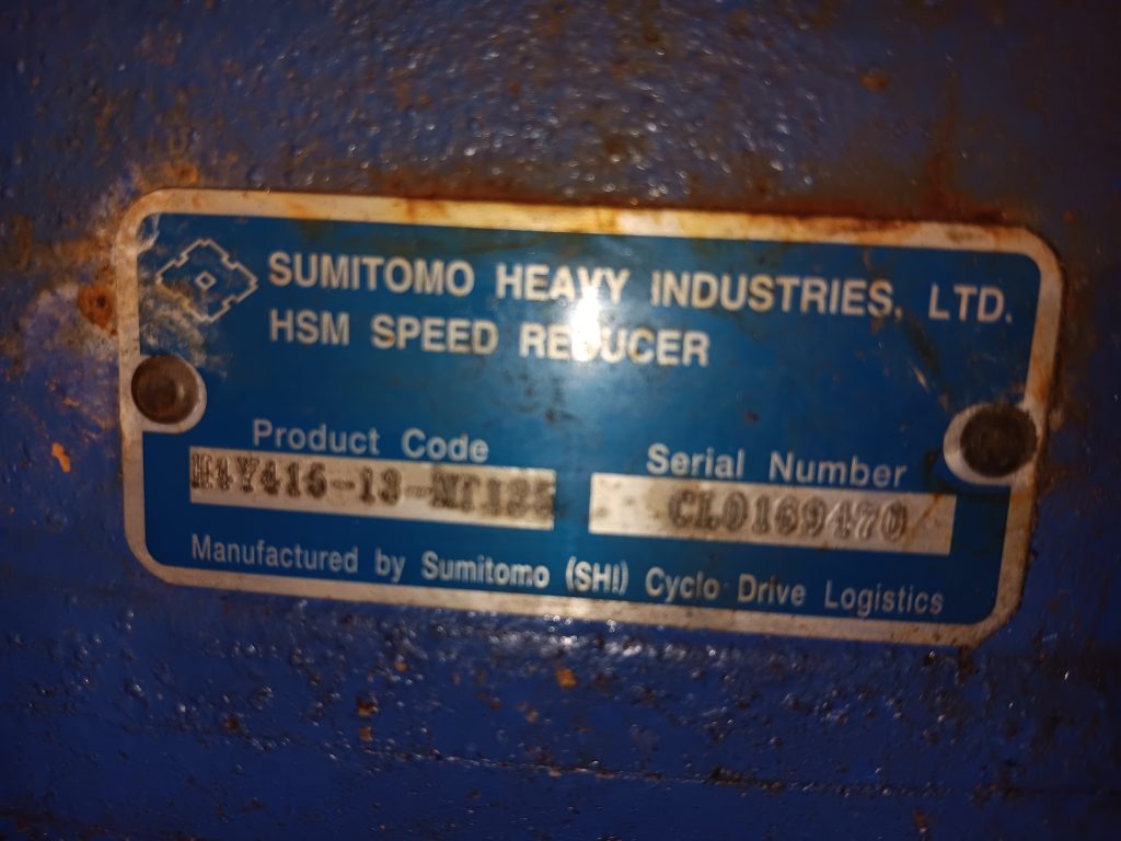 Sumitomo H4Y415 shaft mounted speed reducer – Used Machinery Sales