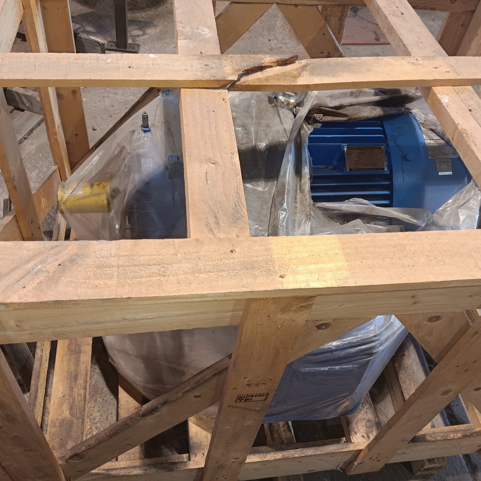 WEG 22kw 6 pole electric motor – Used Machinery Sales