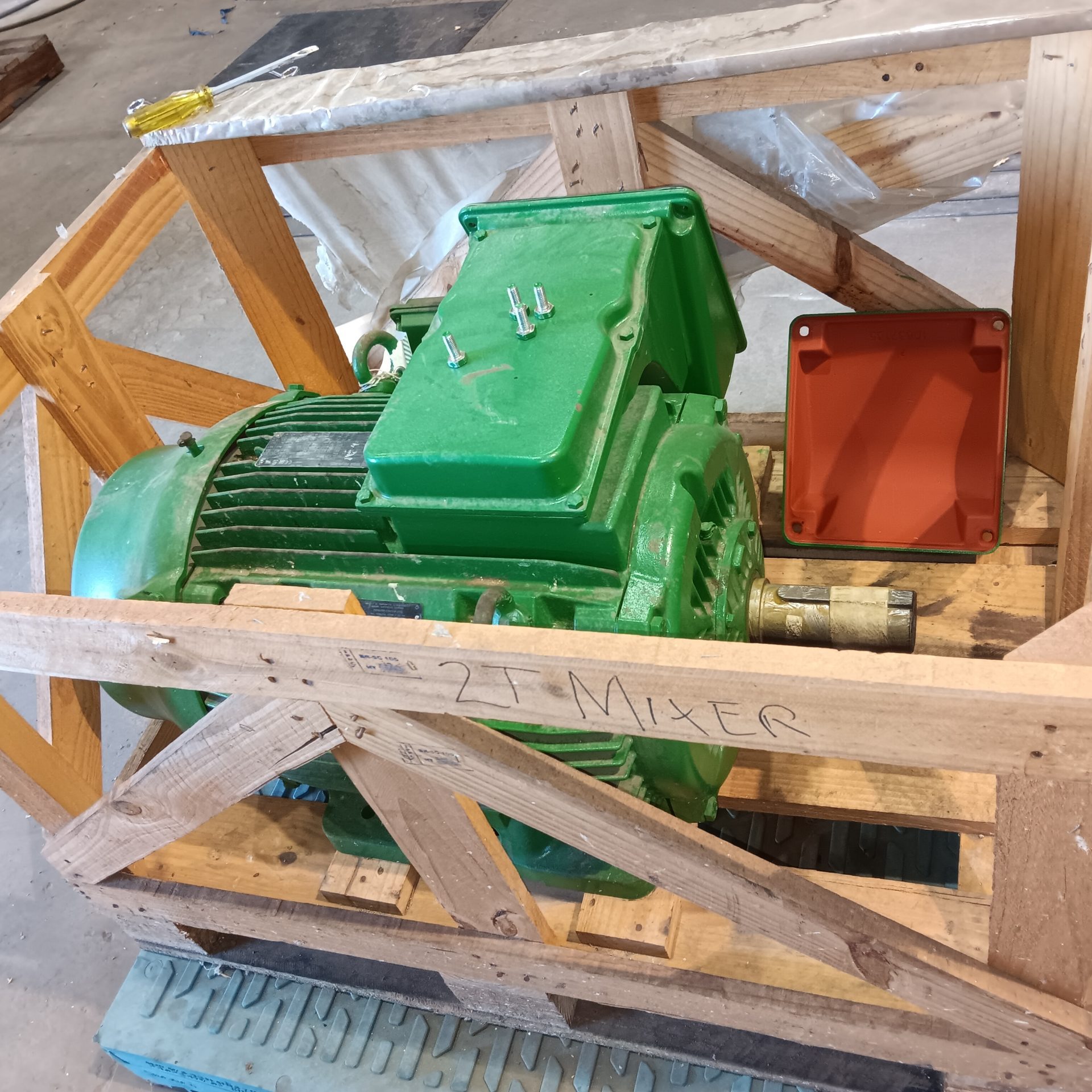 WEG 75kw 4 pole electric motor – Used Machinery Sales